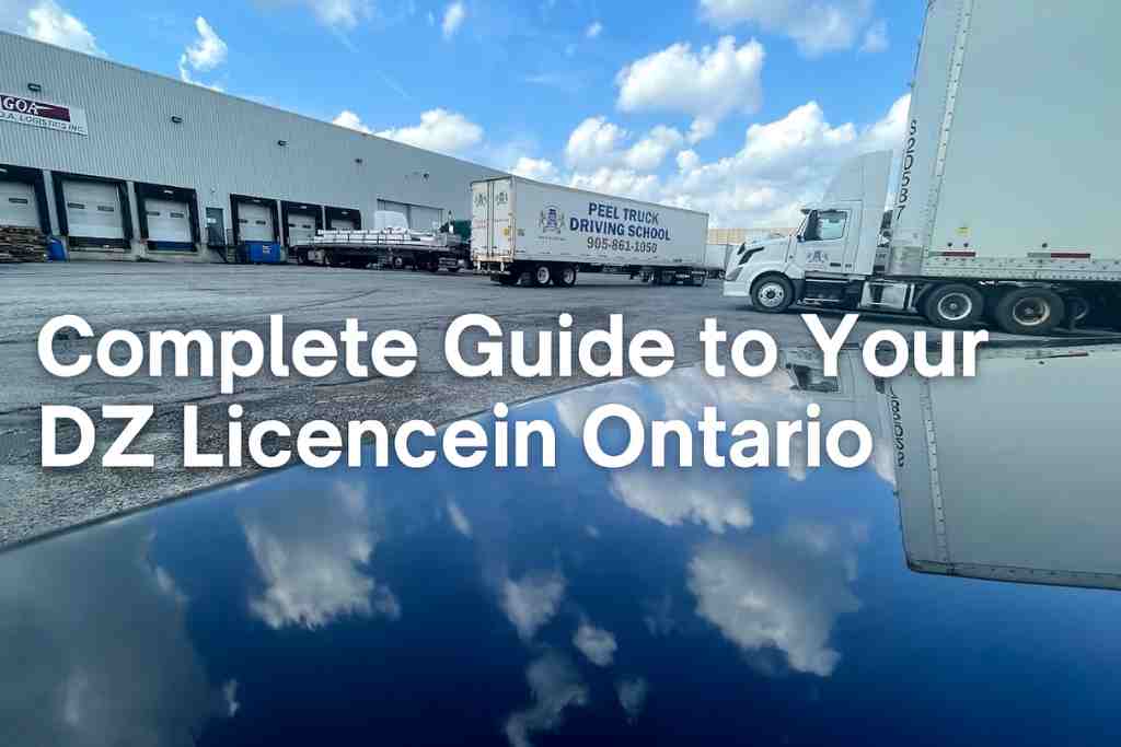 Complete Guide to Your DZ Licence in Ontario